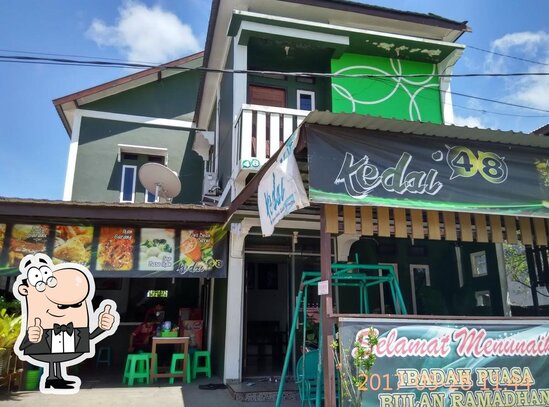 Menu at KEDAI 48. AYAM MERCON restaurant, Indonesia