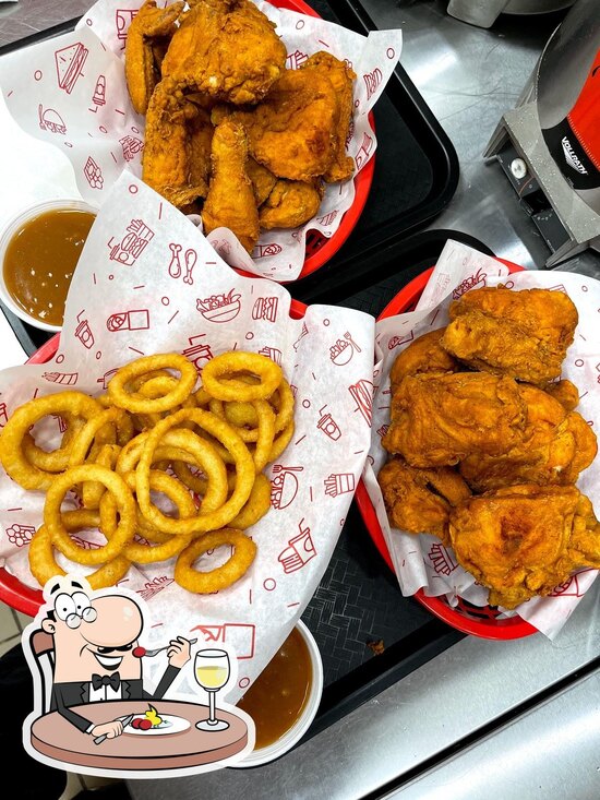 Menu at Fritou Chicken West 85th fast food, Calgary