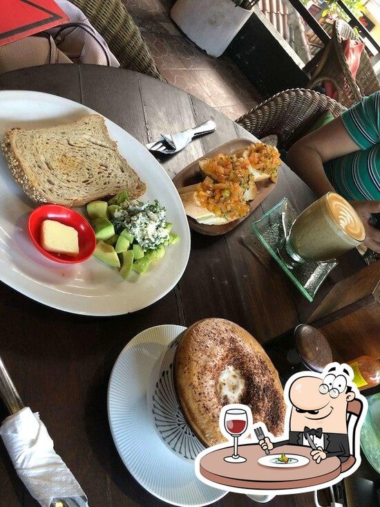 Menu at Mingle cafe, Ubud