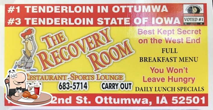 Recovery Room in Ottumwa - Restaurant menu and reviews