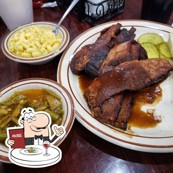 Menu at Old Hickory Bar-B-Que, Owensboro