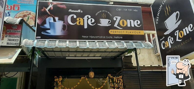 Menu at Cafe zone, Nellore