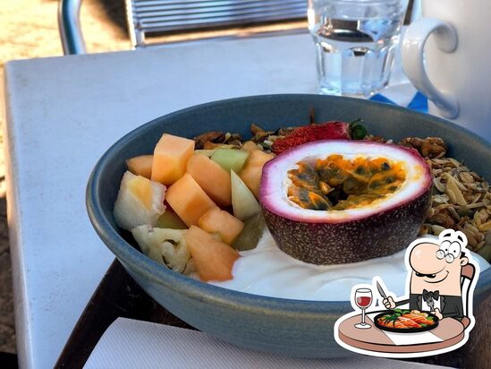 Menu at Cafe Aqua, Coffs Harbour