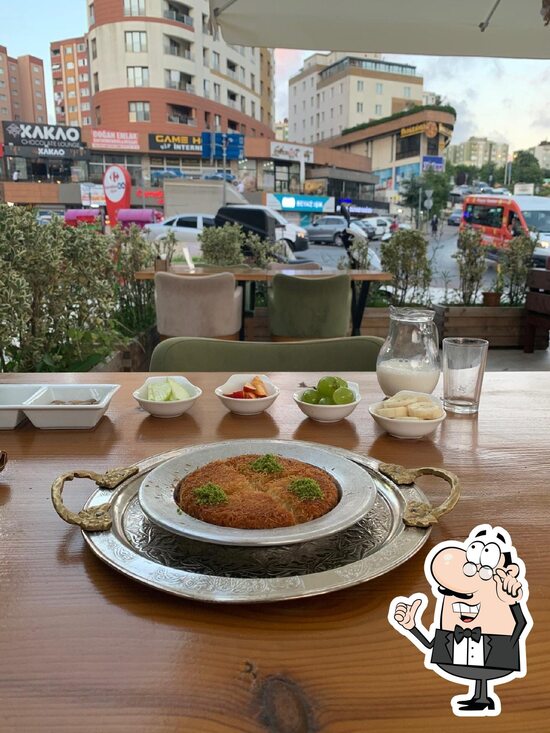 Menu at Antepli Murat Usta Baklava, Istanbul