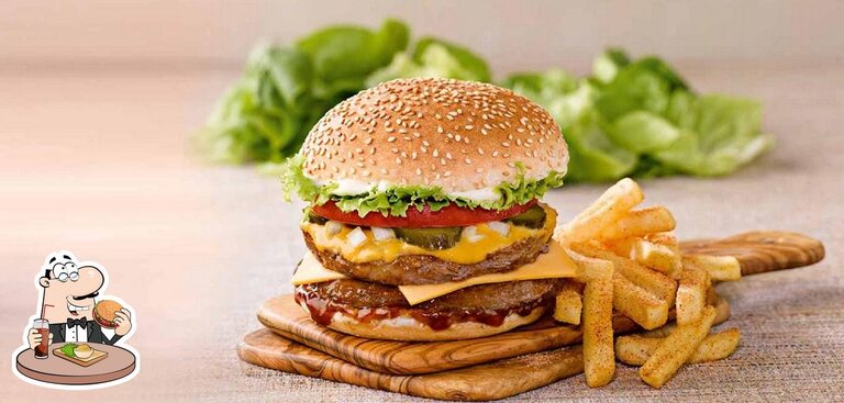 Menu at Steers restaurant, Jeffreys Bay