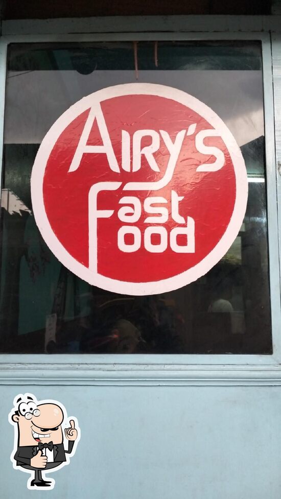 Menu at Airy's Fast Food, Shillong