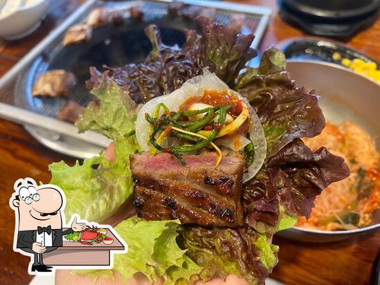 Menu at Macho Ribs restaurant, Seoul