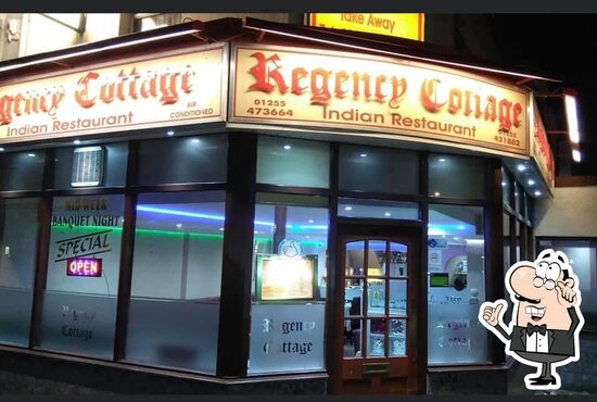Menu at Regency Cottage restaurant, Clacton-on-Sea