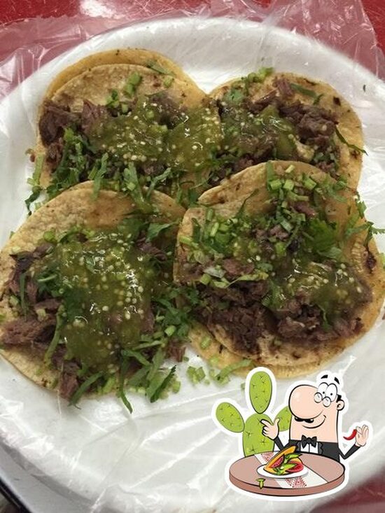 Menu at Tacos Don Felipe restaurant, Zapopan