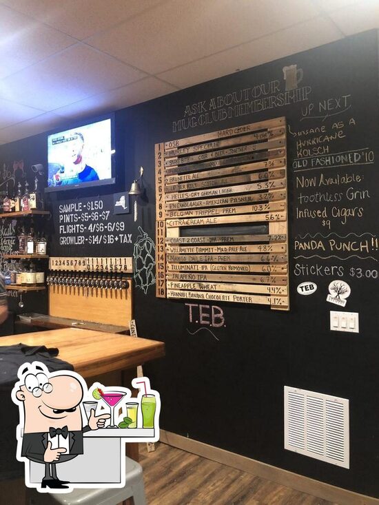 Menu at Twin Elder Brewery, Victor