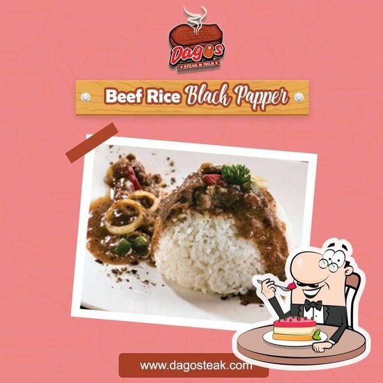 Menu at Dagos Steak and Milk restaurant, South Tangerang