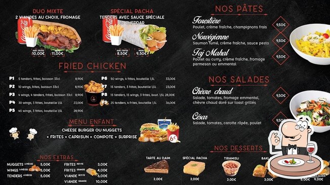 Le Pacha restaurant, Nanterre, 4 Pl. de la Boule - Restaurant reviews
