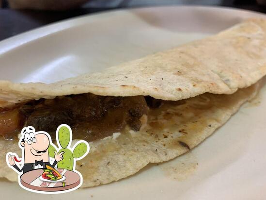 Menu at Mr. Taco restaurant, Bacalar