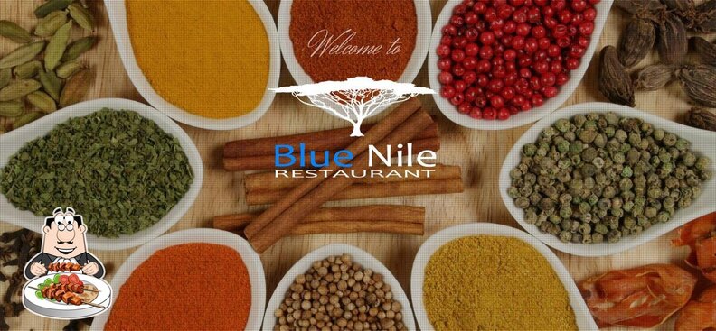 Menu at Blue Nile Ethiopian Restaurant, North Saint Paul