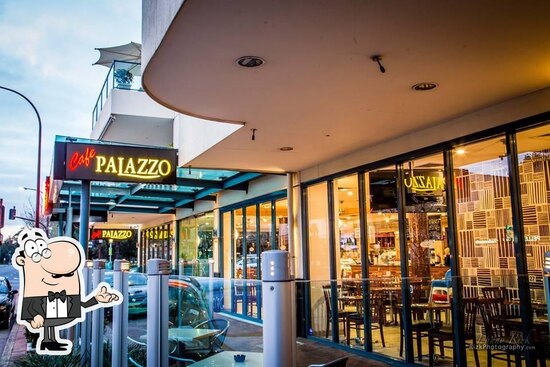 Menu at Cafe Palazzo, North Adelaide, 180 O'Connell St