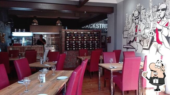 Menu at Backstreet Grill steakhouse, Port Elizabeth