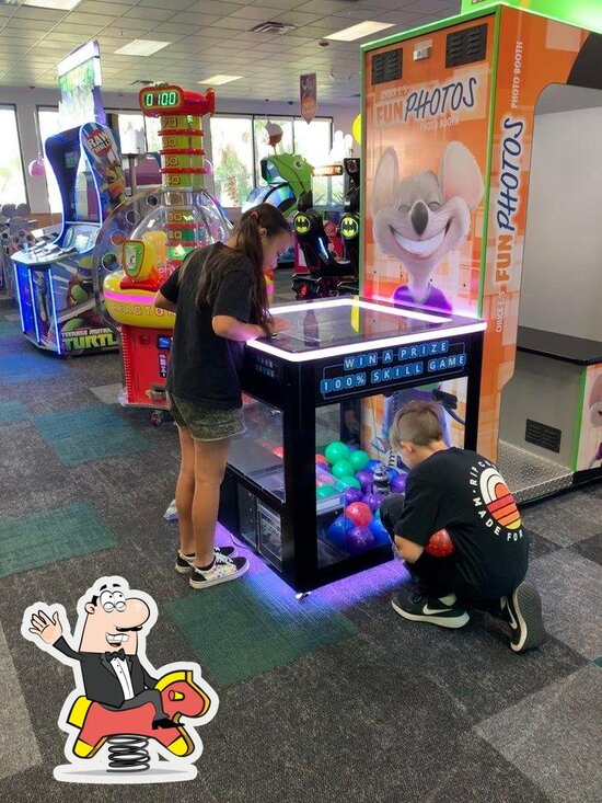 Carta de pizzería Chuck E. Cheese, Lake Forest