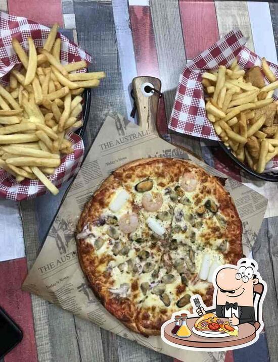 Menu at Miami Pizza restaurant, Bankstown