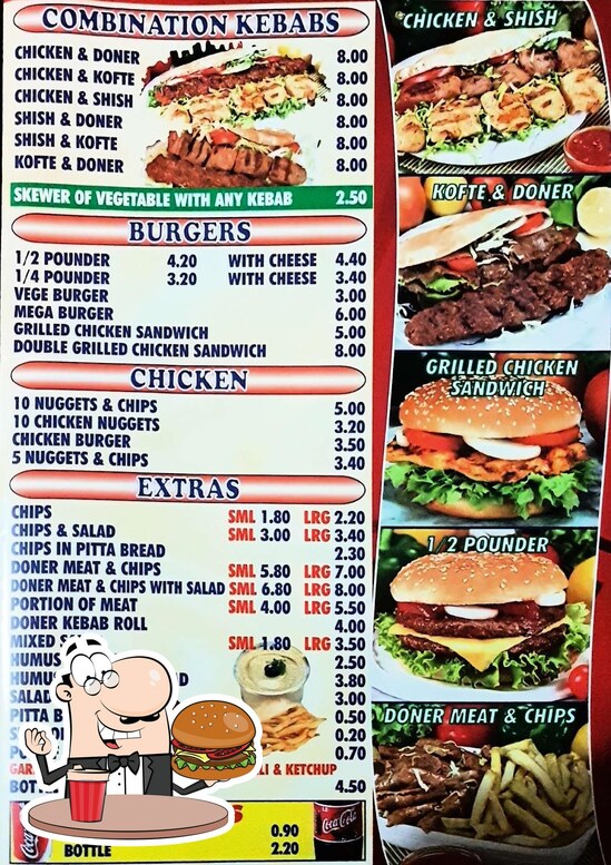 Redhill Kebab House, Redhill - Restaurant menu, prices and reviews
