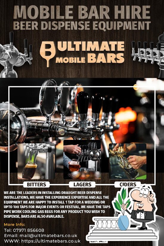Menu at Ultimate Mobile Bars, Buckingham