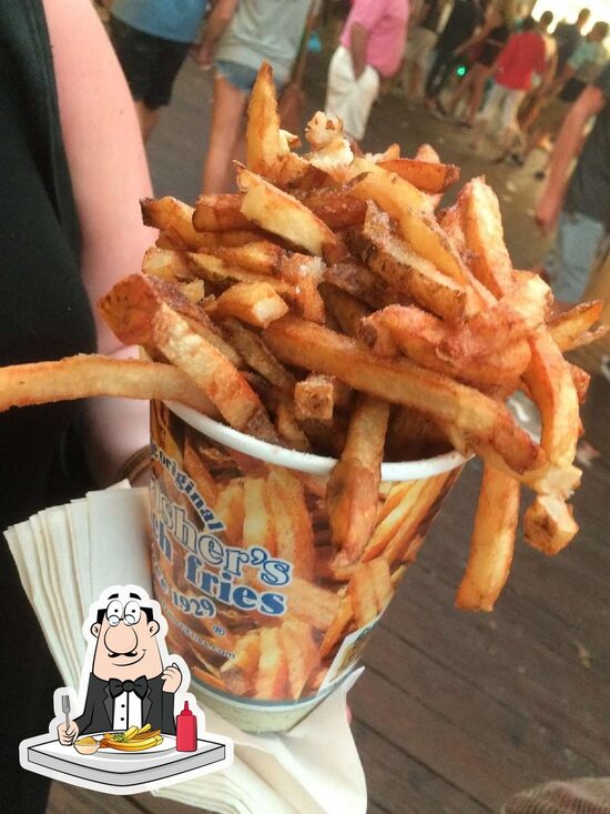Menu at Thrasher's French Fries fast food, Ocean City, 401 S Atlantic ...