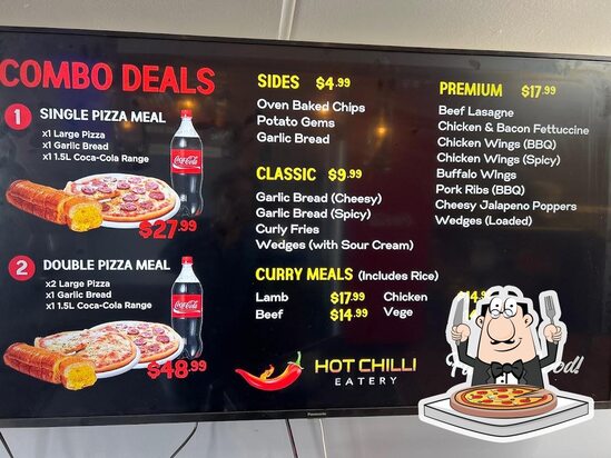 HOTCHILLI EATERY, Ngunguru - Restaurant menu, prices and reviews