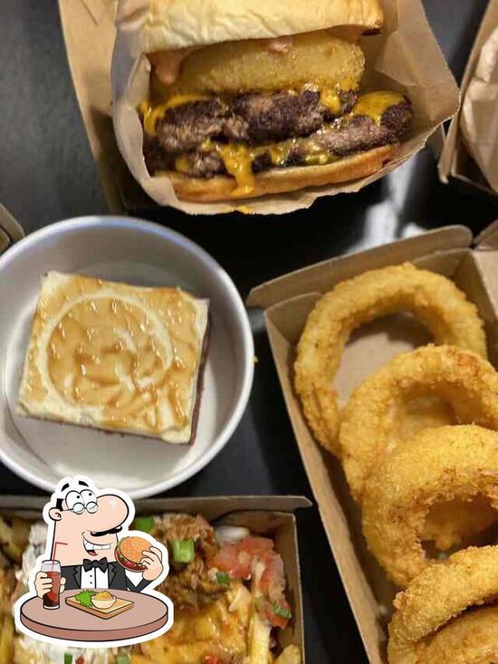 Menu at Alien Burger fast food, Dubai, Abdullah Omran Taryam Street