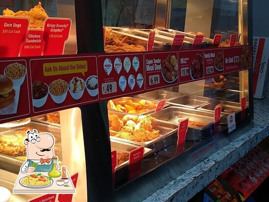 Menu at BP crispy chicken restaurant, Cincinnati