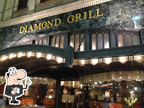 Menu at Diamond Grill steakhouse, Alexandria