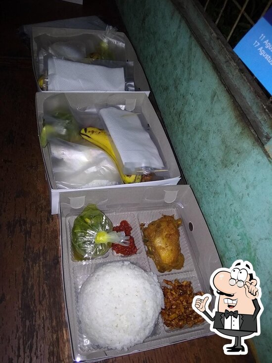 Menu at Warteg Slawi Ayu restaurant, South Jakarta, Jl. Musa