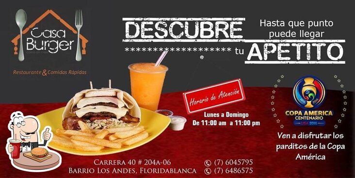Casa Burger restaurant, Floridablanca - Restaurant reviews