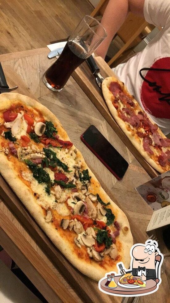 Menu at ASK Italian pizzeria, Brighton