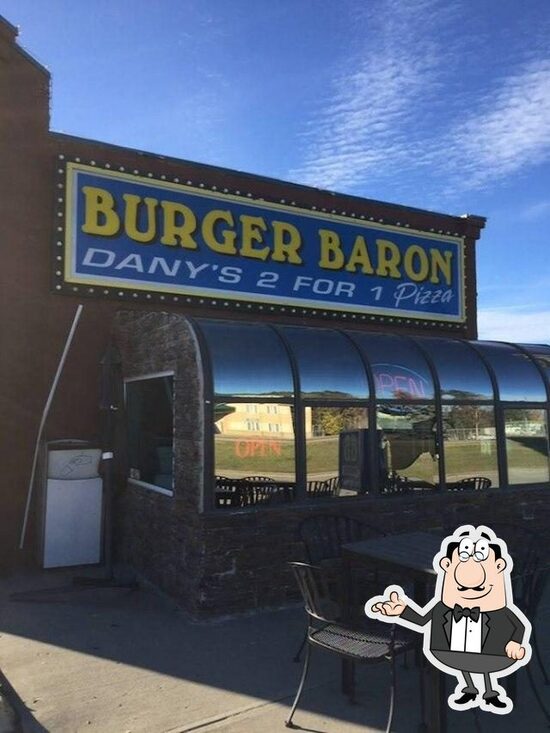 Menu at Burger Baron, Rocky Mountain House, 45 St
