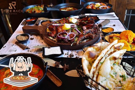 Menu at Spice Rack Lounge restaurant, Stanmore