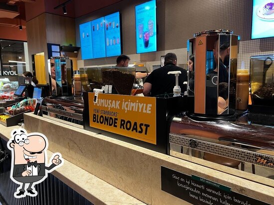 Menu at Starbucks, Rize