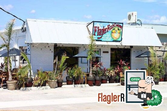 Menu at Flagler Fish Company restaurant, Flagler Beach