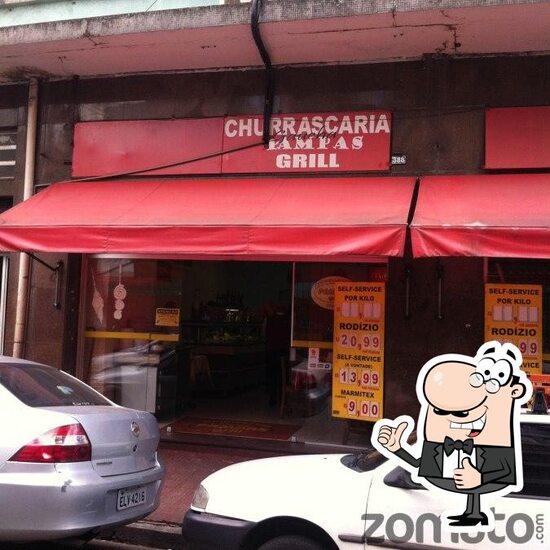 Menu at Pampas Grill restaurant, São Paulo, R. dos Timbiras
