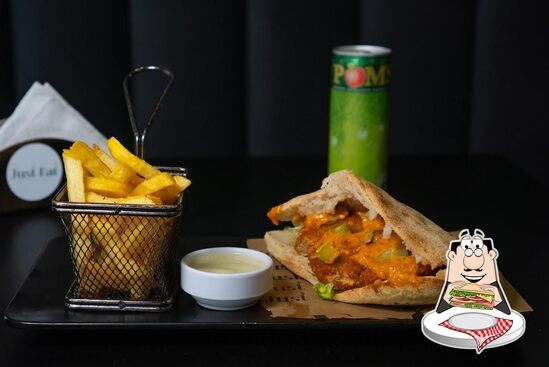 Menu au Just Eat restaurant, Casablanca