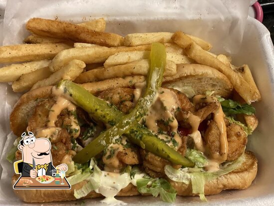 Menu at Papa Roy’s Louisiana Kitchen restaurant, Fairburn, Volion Pkwy