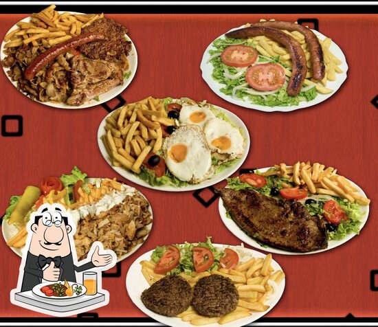 Menu at Snack Jerba restaurant, Luxembourg City