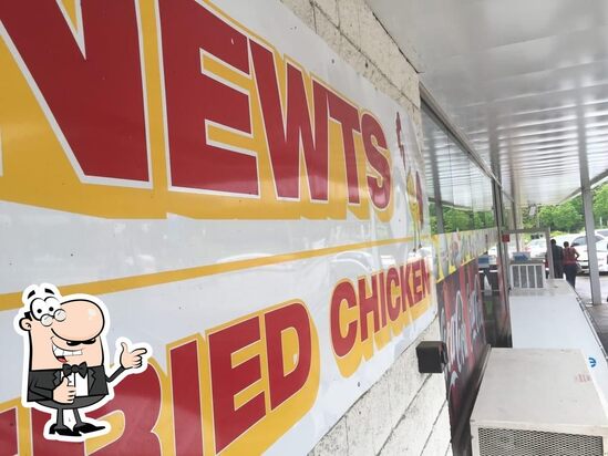 Menu at Newt's Fried Chicken restaurant, West Point