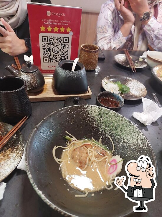 Menu at Parkku restaurant, Central Jakarta