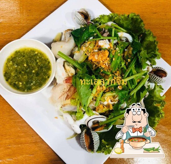 Restaurante Phuan Khun Miang Pla Phao Somtam Krok Yak, Si Racha, 85 Si ...