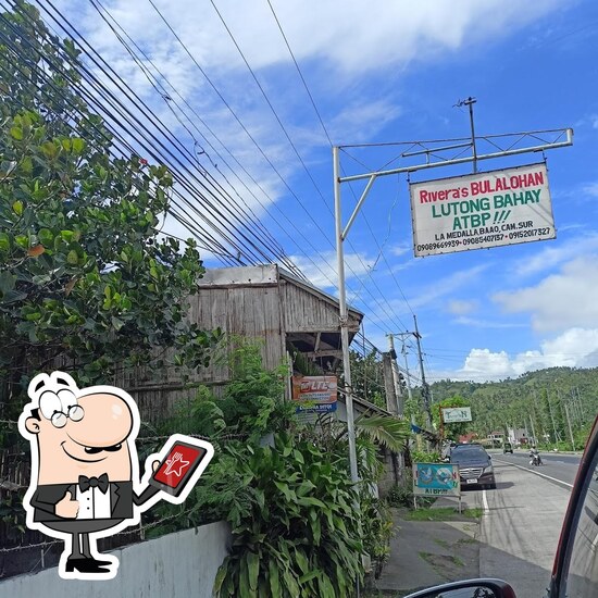 Menu at Rivera's Bulalohan cafe, Baao