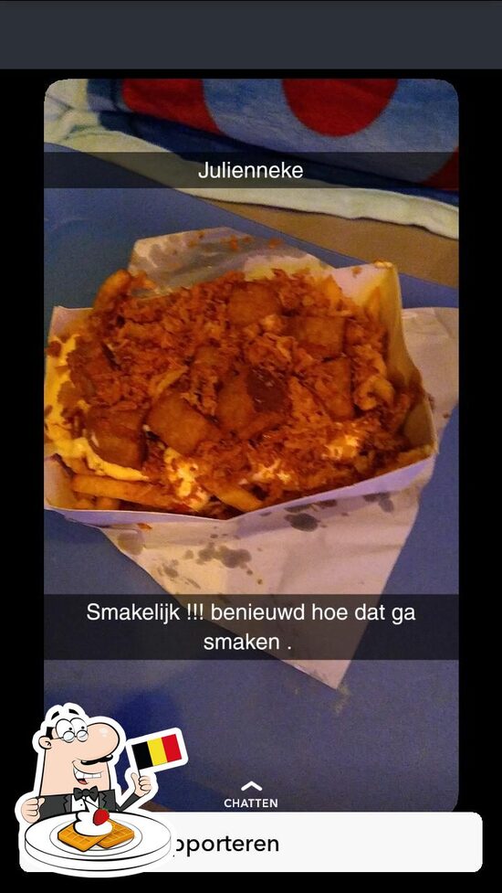 Menu at 't Snackske, Zwalm, Zuidlaan 1