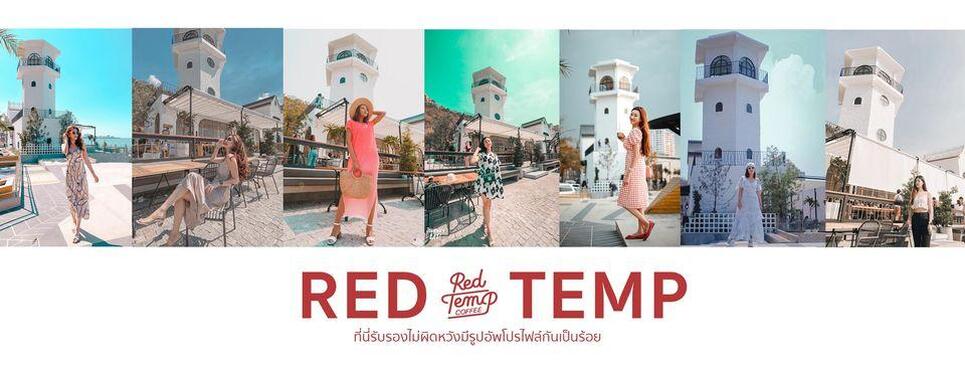 Menu at Red Temp Coffee, Bang Phra