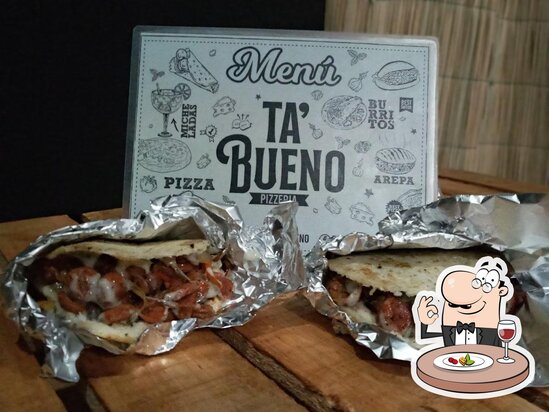 Menu at TA'BUENO restaurant, Sincelejo