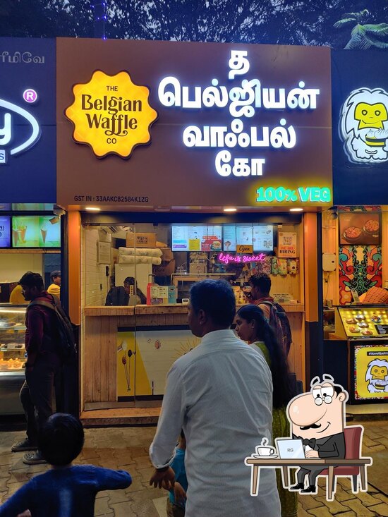 The Belgian Waffle Co, Chennai - Restaurant menu, prices and reviews