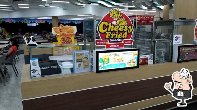 Menu at Cheesy fried snacks restaurant, Rangsit