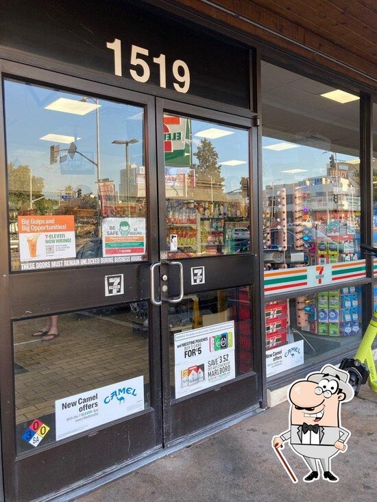 Menu at 7-Eleven, Los Angeles, S Bundy Dr West